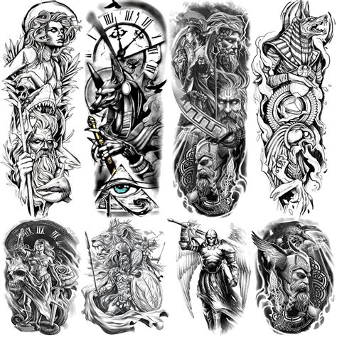 Poseidon Greek Mythology Tattoos