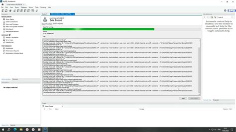 Видеоинструкция развёртывание базы данных Mysql из ранее сохранённых файлов через Mysql