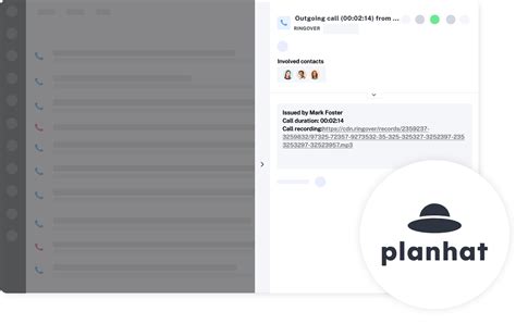 Planhat Integration With Your Business Phone System Ringover