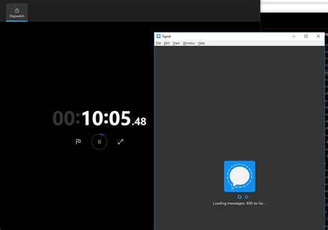 PC App Take Minutes To Open Issue Signalapp Signal Desktop GitHub