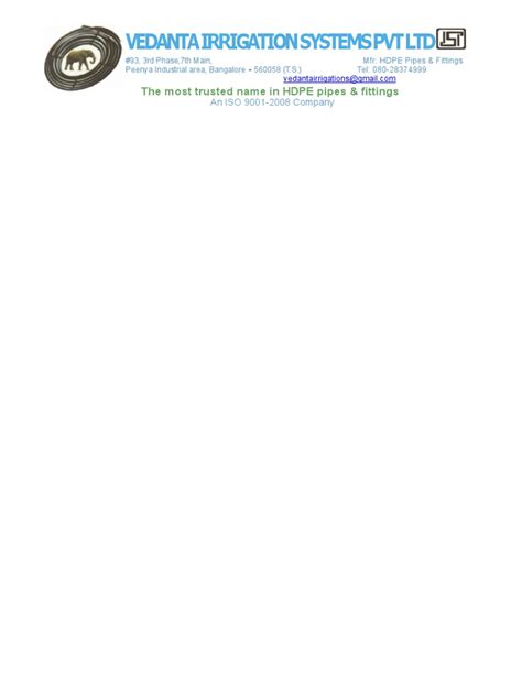 Hdpe Pipe Test Report Pdf Pipe Fluid Conveyance Hydraulic
