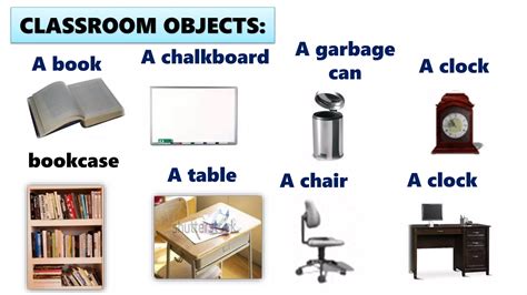 Identifying Classroom Objects Pptx