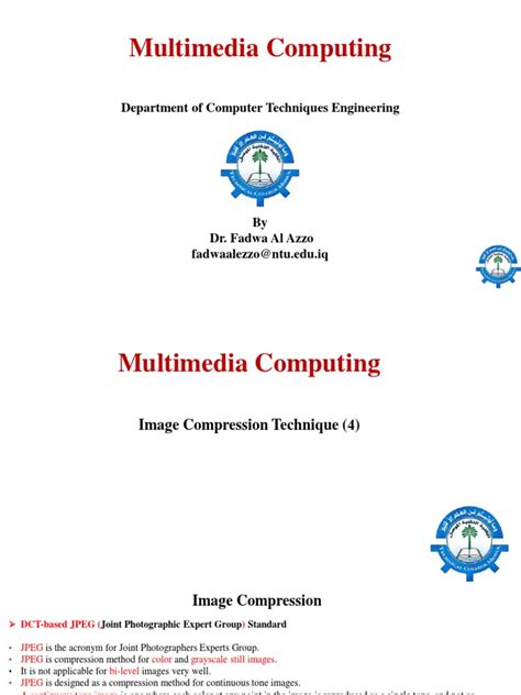 Image Compression 4 Update Pdf Data Compression Theoretical Computer Science
