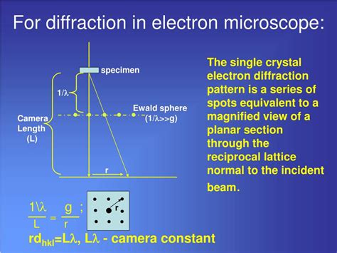 Ppt Exercise Indexing Of The Electron Diffraction Patterns Powerpoint Presentation Id177937