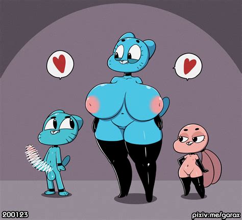 Post Anais Watterson Garabatoz Gumball Watterson Nicole Watterson The Amazing World Of