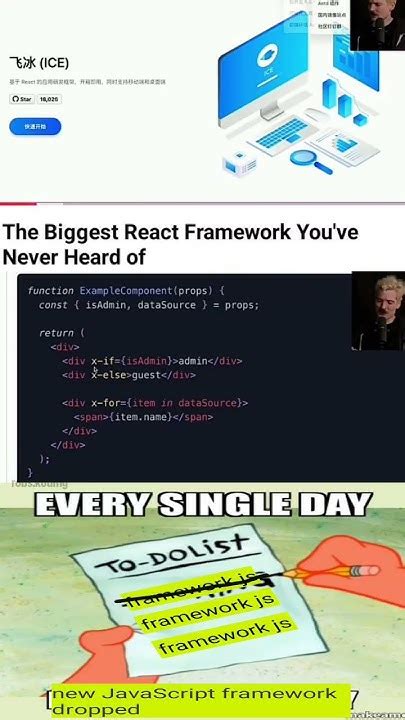 Every Single Day The Javascript Framework You Never Heard Of Codingisfun Javascript Youtube