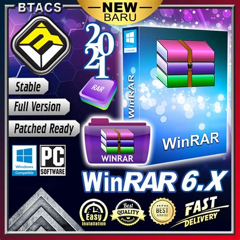 🔥winrar 6 02 Extrator Zip Full Version Lifetime Install For Windows Shopee Malaysia