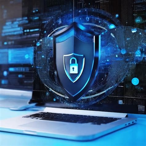 Premium Photo Data Security Theme