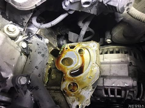 Bmw E90 320i 오일 누유 오일 소모 밸브 가이드실 가이드 고무 오일필터 하우징 가스킷 밸브 커버 가스킷 등 네이버 블로그