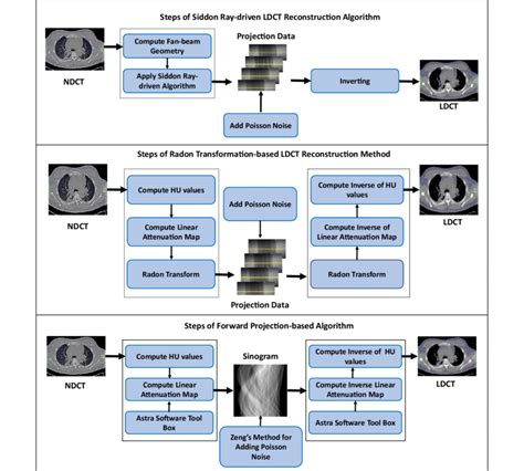 Steps Of Ldct Reconstruction Algorithms Download Scientific Diagram