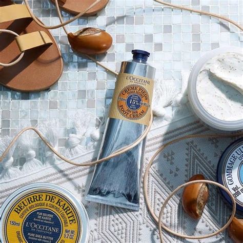 کرم پا از برند Loccitane