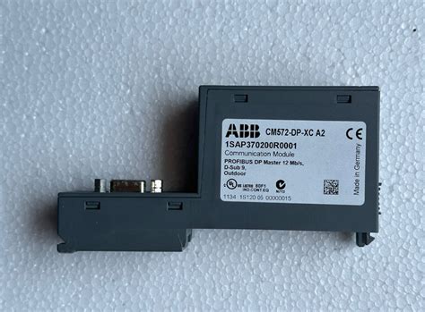 Abb Cm572 Dp Profibus Communication Module Original And Good Service 6g Controls