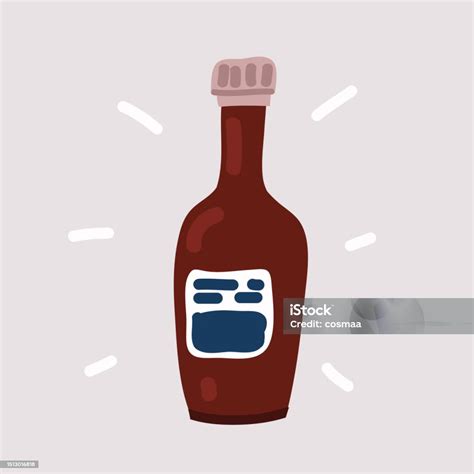 Vector Illustration Of Set Of Bottle Of Soy Souce Stock Illustration Download Image Now