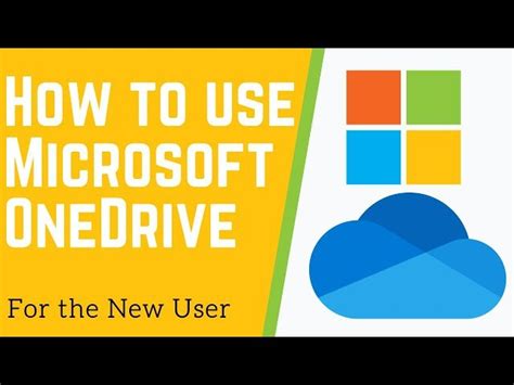 Free Video How To Use Microsoft OneDrive For The New User From