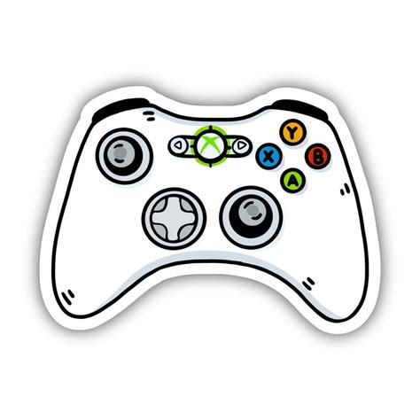 Xbox 360 Controller Drawing