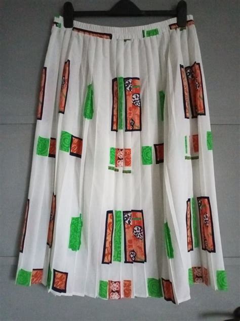 Спідниця міді плісе плисировка плисированая спідниця цікавий принт малюнок — ціна 140 грн у