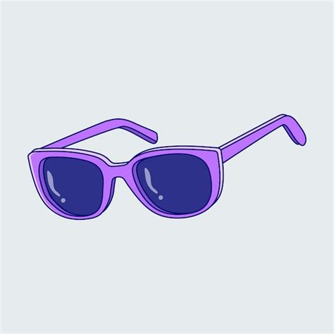 Premium Vector Cute Glasses Vector Illustration