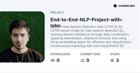 End To End Nlp Project With Lstm Ecosystem Directory Marketdev