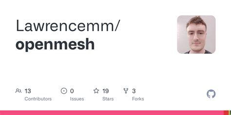 github lawrencemm openmesh