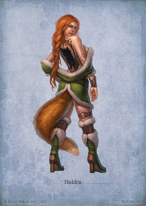 Huldra By Devburmak On Deviantart Lol Rpg Lendas E Mitos Animais