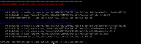 Solved Please Help To Fix The Memory Leak For Me My Program