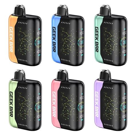 Geek Bar Pulse X 25 000 Puff Smart Disposable Vape With Dual Mesh Coil And Full Screen Display