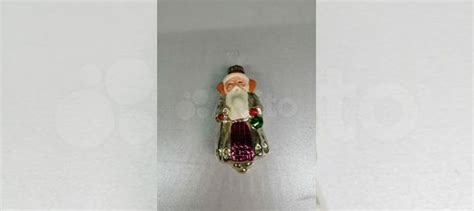 Елочная игрушка СССР дед мороз Mau купить в Санкт Петербурге с