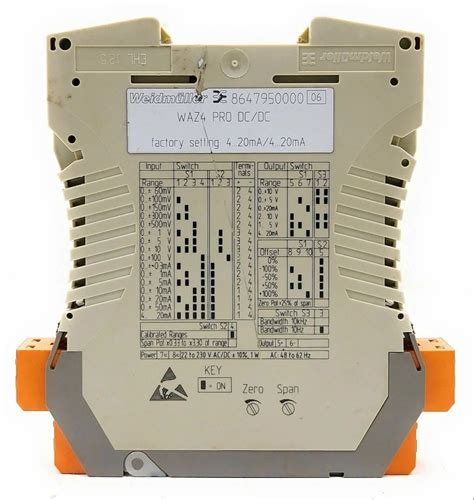 Weidmuller 8647950000 Isolation Amplifier At ₹ 999 Piece Isolation Amplifier In Bhavnagar Id