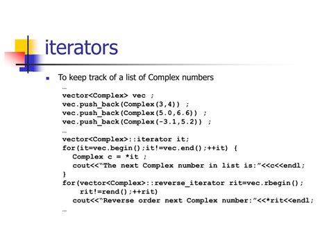 Ppt Standard Template Library Stl Containers Powerpoint