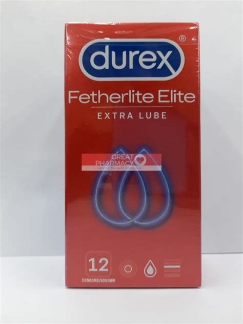 Durex Fetherlite Elite 12s Lazada