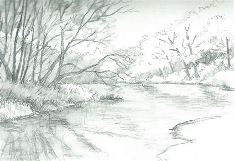 Drawing Images River At Will Barkman Blog