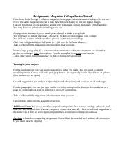 Creating A Gender Collage Analyzing Advertisements In Magazines Course Hero