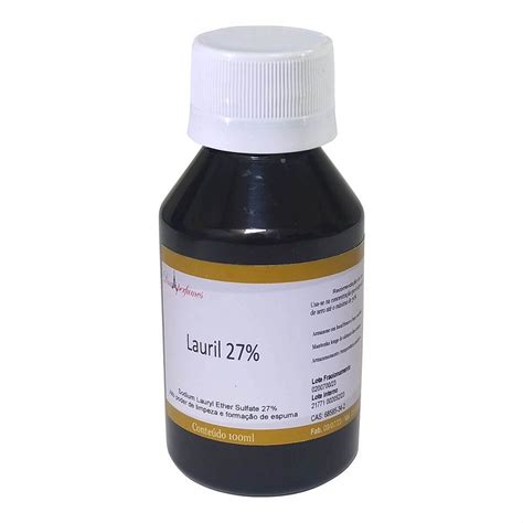 Lauril Lauril Eter Sulfato De Sódio 27 Frasco 100ml Dna Perfumes