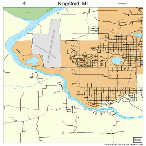Map Of Kingsford Michigan At George Ashcraft Blog