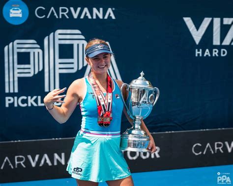 Anna Leigh Waters Pickleball Tay Vợt Nữ Trẻ Tuổi Số 1 Thế Giới Hiện