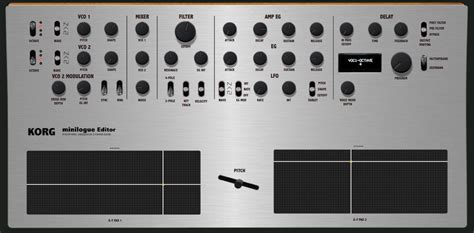Korg Minilogue Patch Editor MIDI Controller Synthtopia