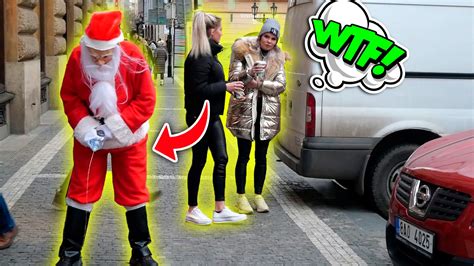 Santa Urinate In Public Prank Pranks Funny Pranks Funny 