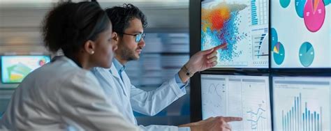 Premium Photo A Data Scientist Collaborating With Team Members On An