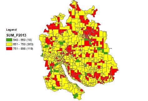 Grouping Points To Clusters Containing Similar Number Of Features Using