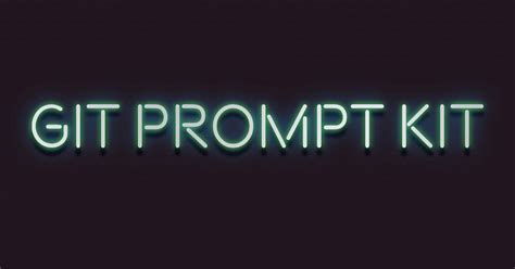Git Prompt Kit Oletsdev