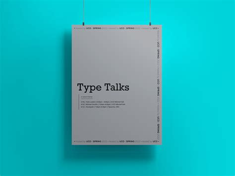 Lecture Series Posters On Behance