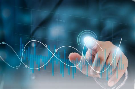 사업가 손가락 터치 가상 화면 주식 시장 변화 비즈니스 촛대 차트와 흰색 온라인 거래 가상현실에 대한 스톡 사진 및 기타 이미지 가상현실 거래자 경제 Istock