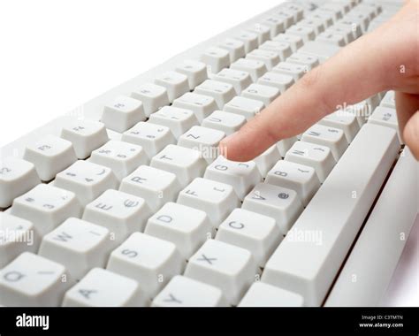 Close Up Of Computer Keyboard Stock Photo Alamy