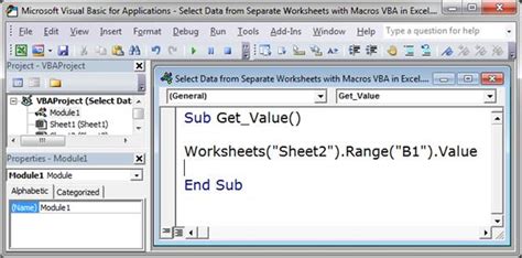 Select Data From Separate Worksheets With Macros VBA In Excel TeachExcel Com