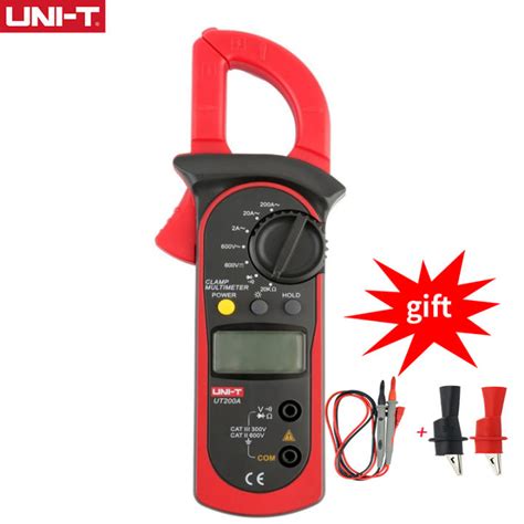 Uni T Uni T Mini Digital Clamp Meter Ut200a Ut200b Ac Current Dc Voltage Tester Handheld Amper
