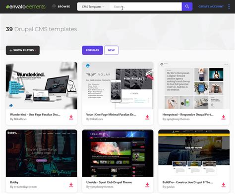 20 Best Drupal 8 And 9 Cms Themes For 2024 Responsive Designs Envato Tuts