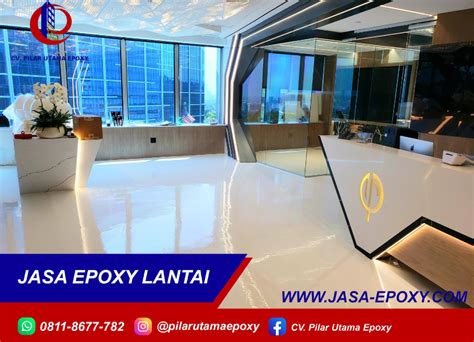 Harga Epoxy Lantai Kantor Termurah And Bergaransi Cv Pilar Utama Epoxy
