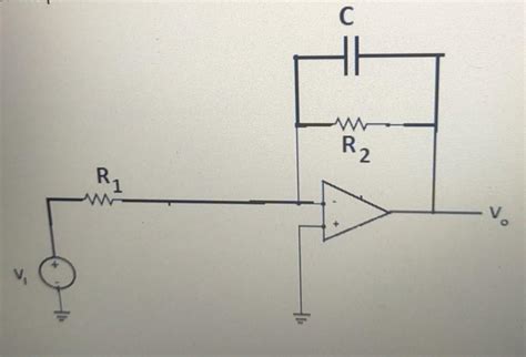 Solved 11127 A Single Pole Op Amp Has An Open Loop Gain Of
