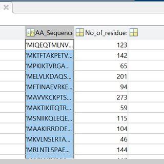 Sample Output From The MATLAB Software Showing The Different Entries Of
