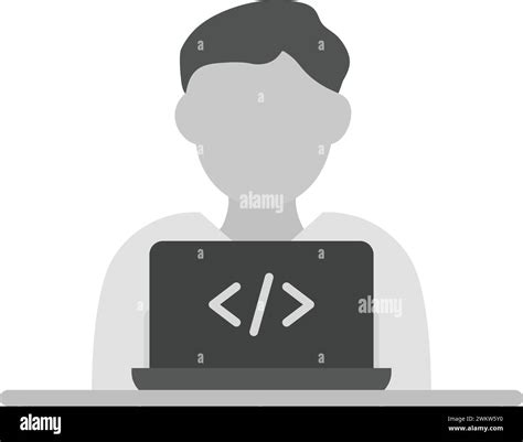 Programmer Icon Vector Image Stock Vector Image And Art Alamy